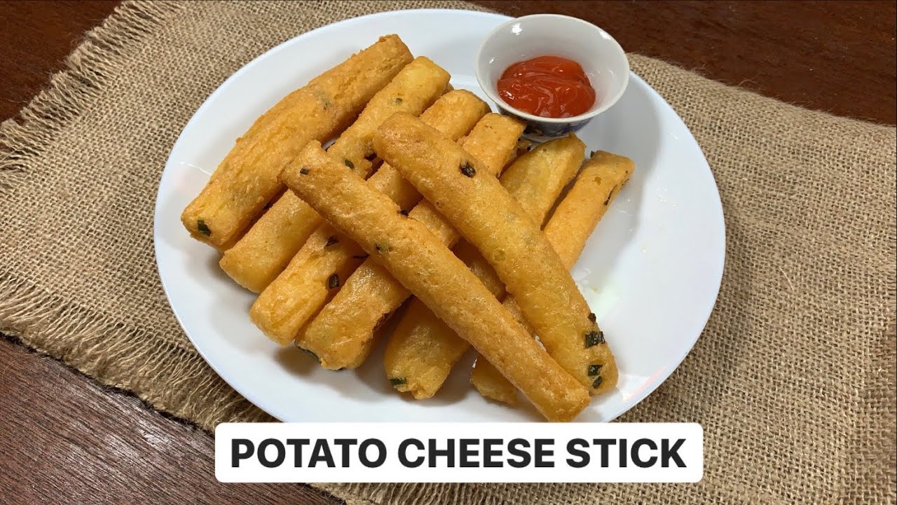 STICK KENTANG KEJU - 5 Bahan || POTATO CHEESE STICK - 5 Ingredients ...
