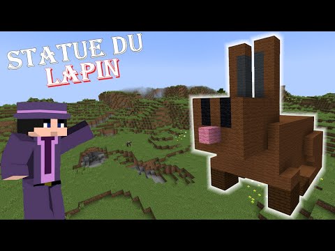 [TUTO] Minecraft statue du lapin - YouTube