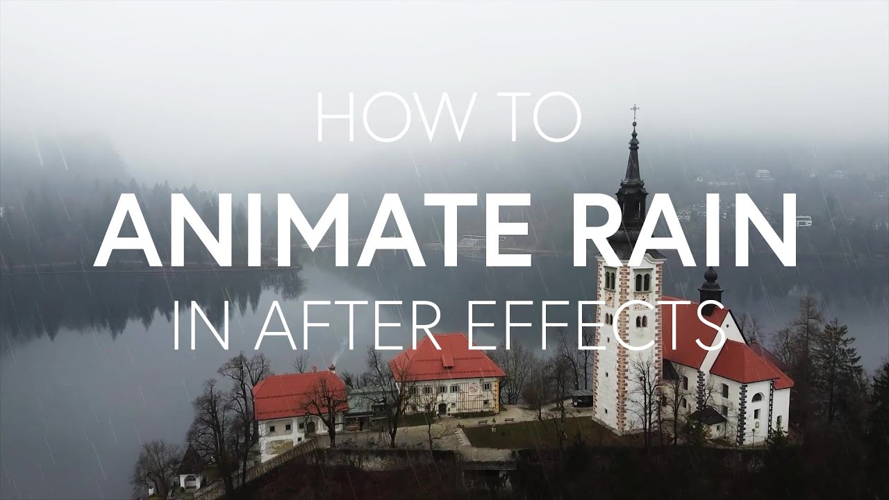 Two EASY Ways To Animate RAIN In After Effects Beginners Tutorial Two EASY Ways To Animate RAIN In After Effects Beginners Tutorial