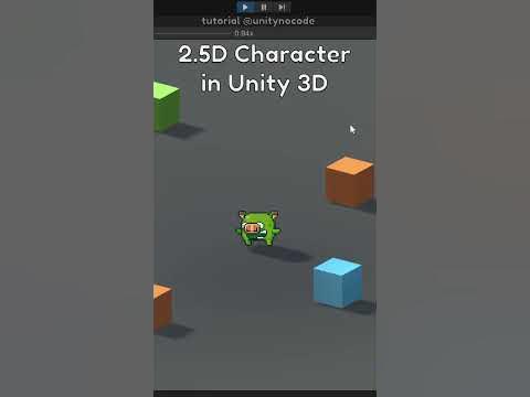 make 2.5D game couple minutes in Unity with no code ? #gamedev #unity # ...
