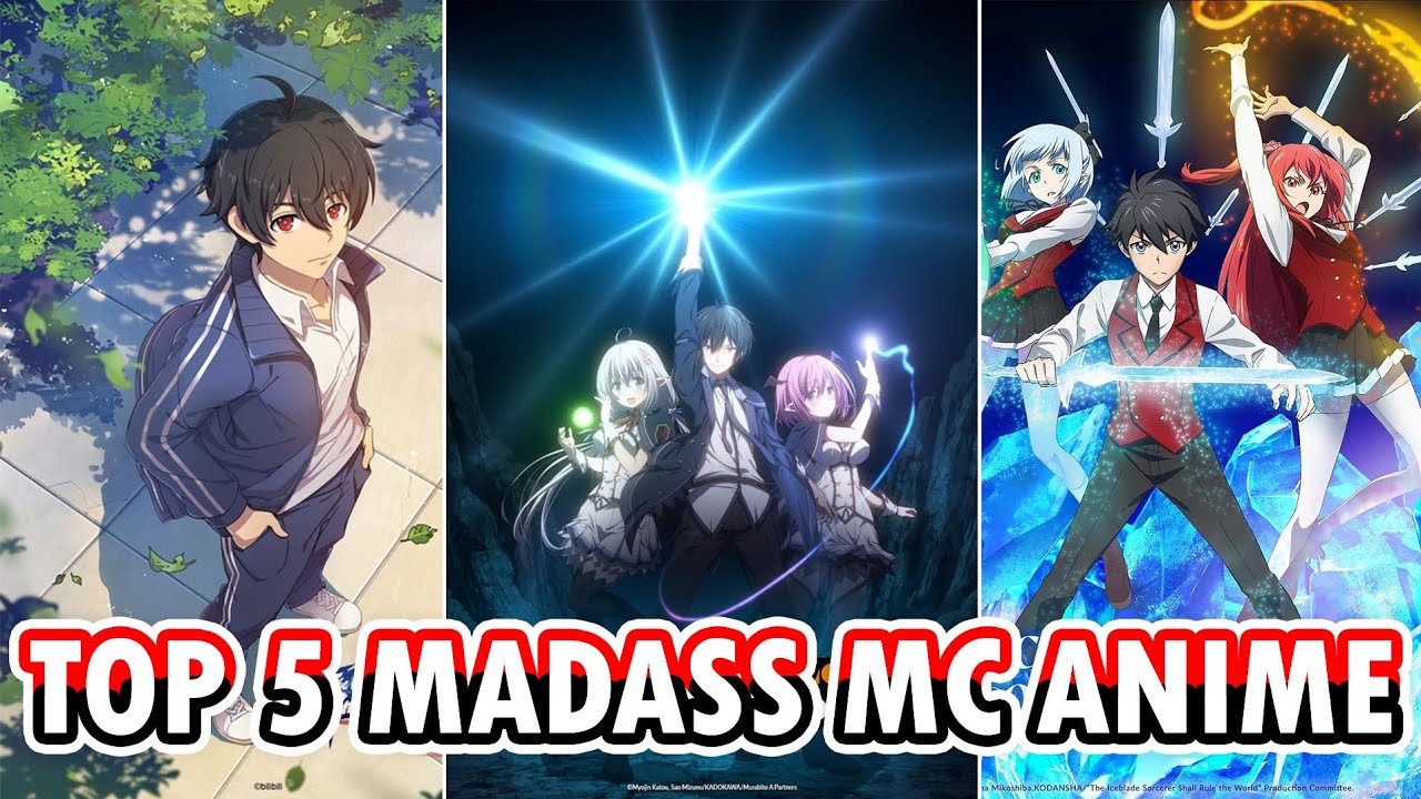 TOP 5 BADASS MAIN CHARACTER ANIME - YouTube