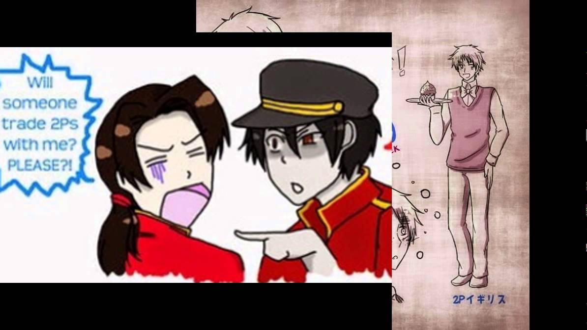 Hetalia 2p characters - YouTube
