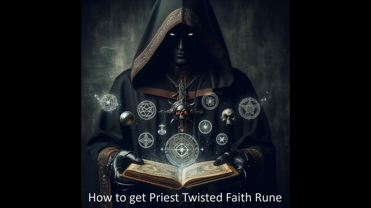 How to get Priest Twisted Faith Rune - YouTube