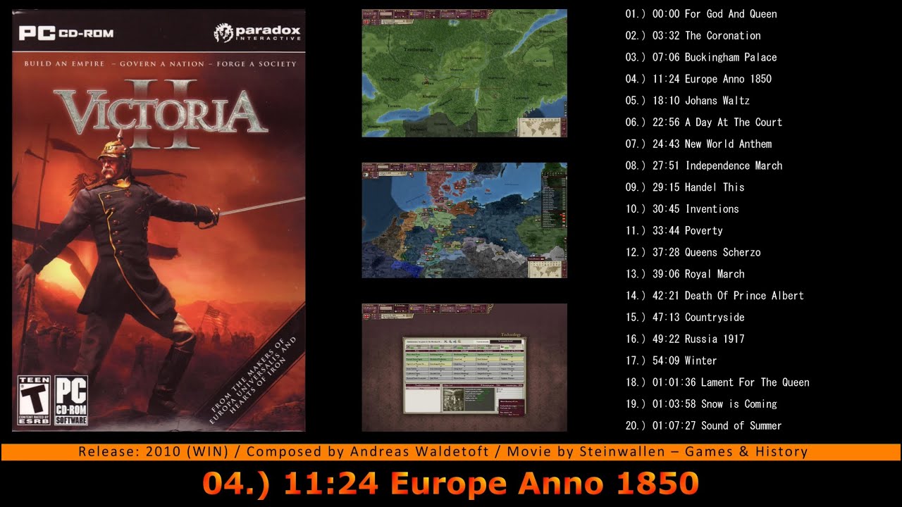 VICTORIA 2 OST [Full] OFFICIAL GAME SOUNDTRACK - YouTube