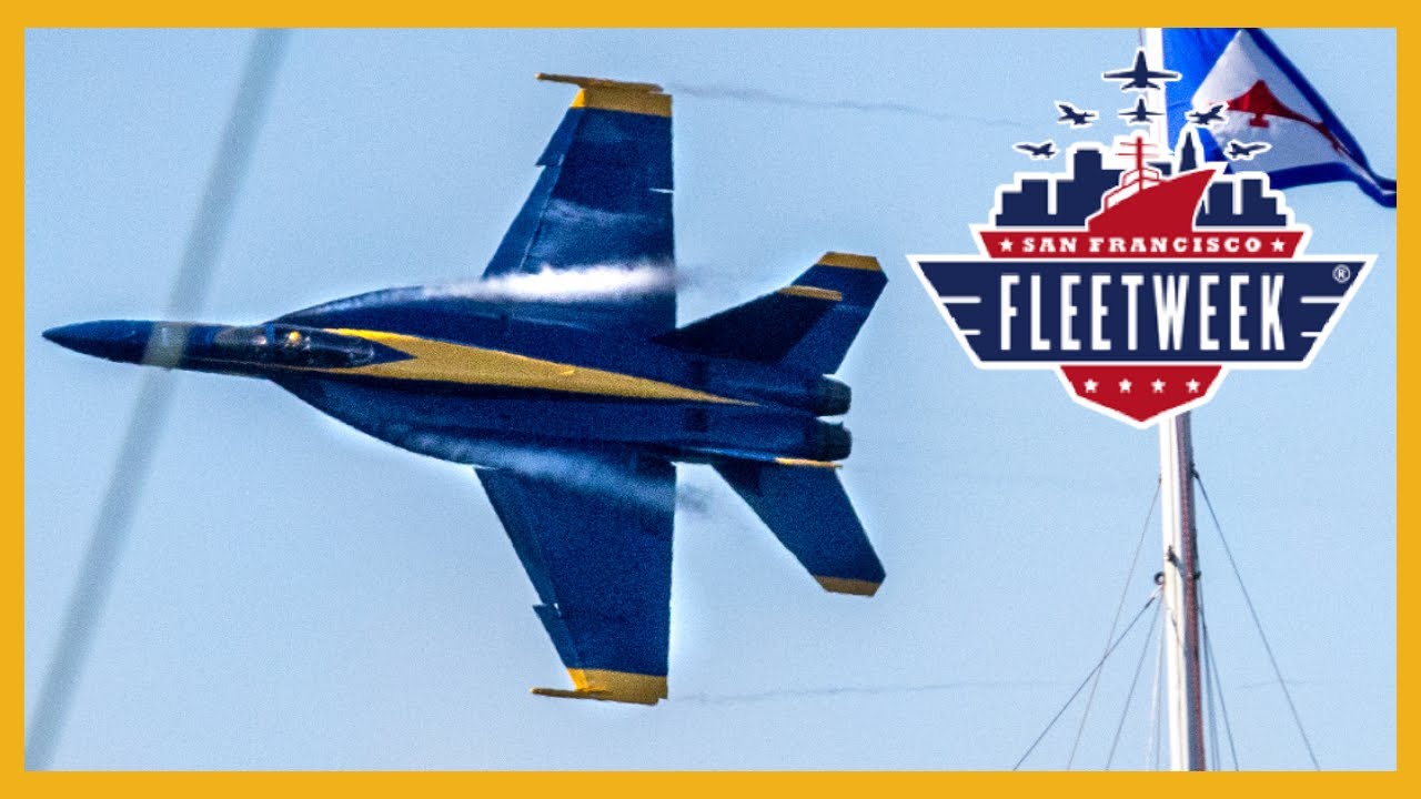 Fleet Week Airshow Highlights 2023 | San Francisco Fleet Week | Blue ...