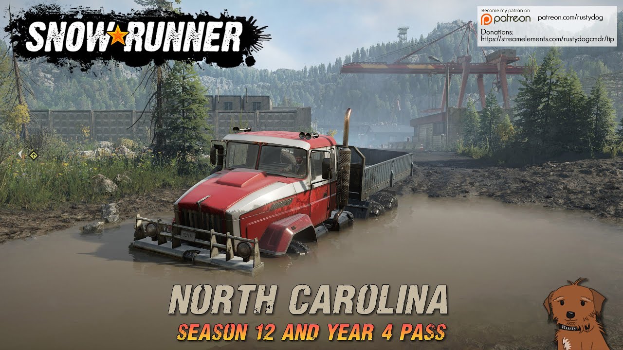 SnowRunner - Season 12 - Two new trucks + North Carolina - Year 4 pass - YouTube