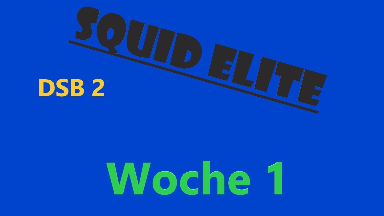 DSB2 Woche 1 Squid Elite vs Red Horizons - YouTube