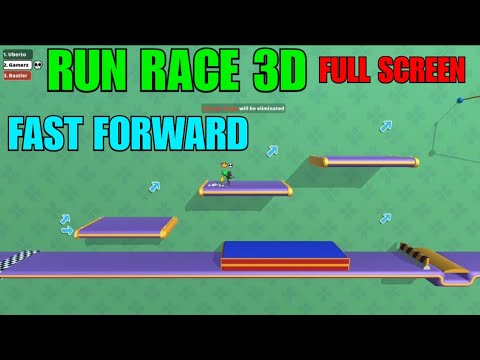 Run Race 3D FAST FORWARD Gameplay || FULL SCREEN BY. GAMERZ TOPER - YouTube