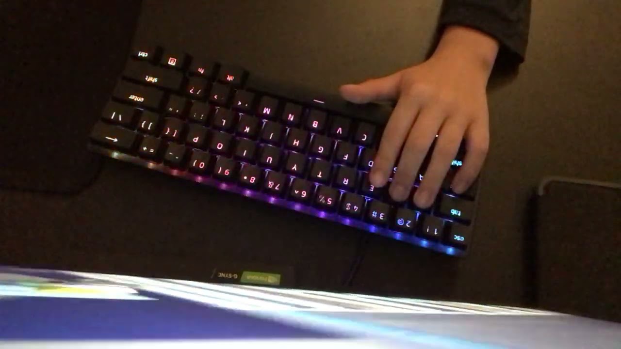 Keyboard cam - YouTube