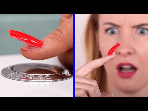 Problemas De Meninas Com Unhas Compridas e Unhas Curtas
