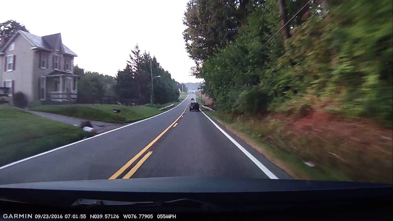 An Early Morning Drive on Maryland Route 88 - YouTube