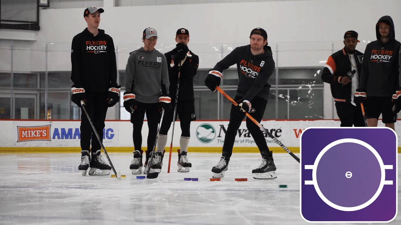 Flyers Face-Off Presented by Xfinity: Dot Dominator - YouTube