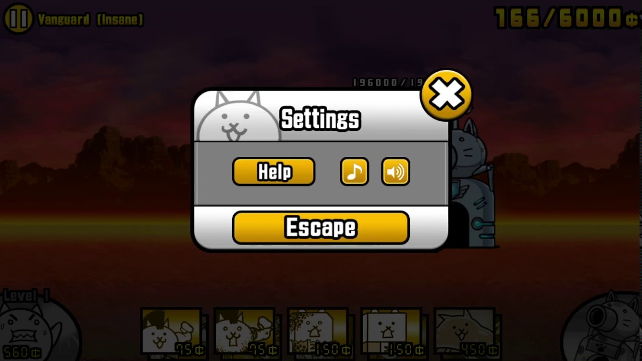 The Battle Cats- Vanguard (Insane) - YouTube