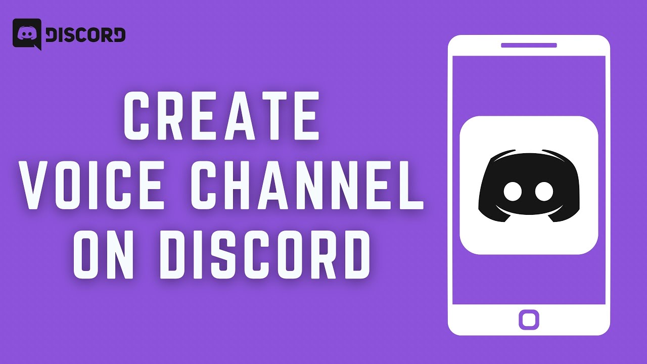 How To Create a Voice Channel on DISCORD - YouTube