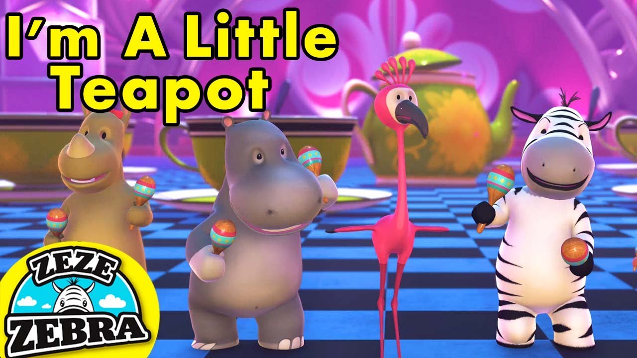 I'm a little Teapot Short and Stout nursery rhyme | Top English Nursery ...