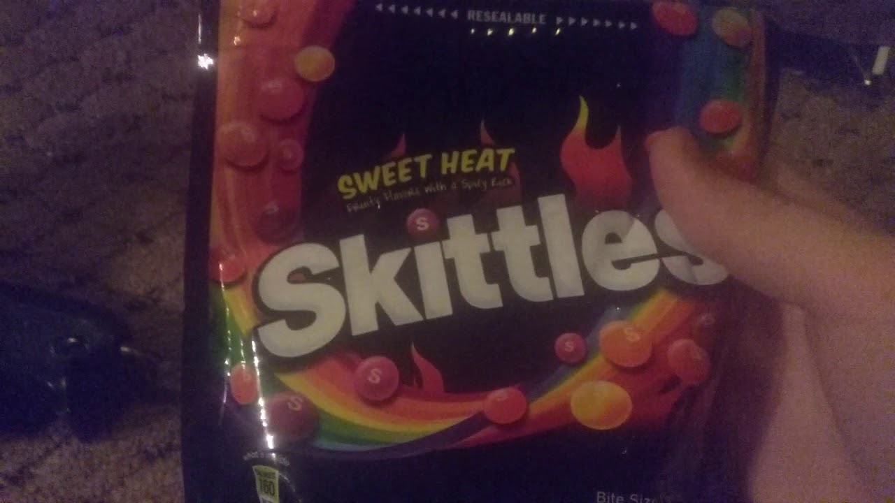 Skittles Sweet Heat Taste Test! - YouTube
