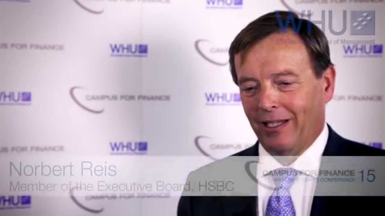 Interview with Norbert Reis - WHU New Year's Conference 2015 - YouTube