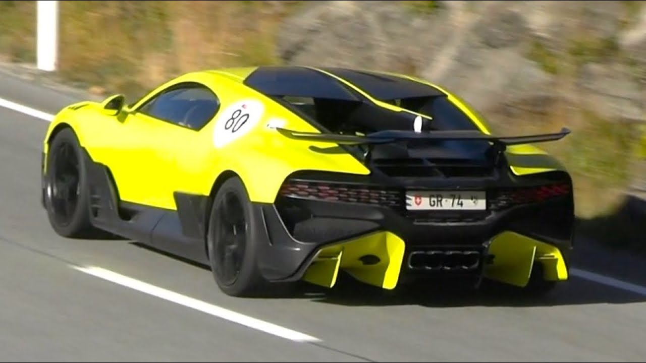 Hypercars in Hillclimb | BUGATTI Divo, GUMPERT Apollo, DE TOMASO P72 ...