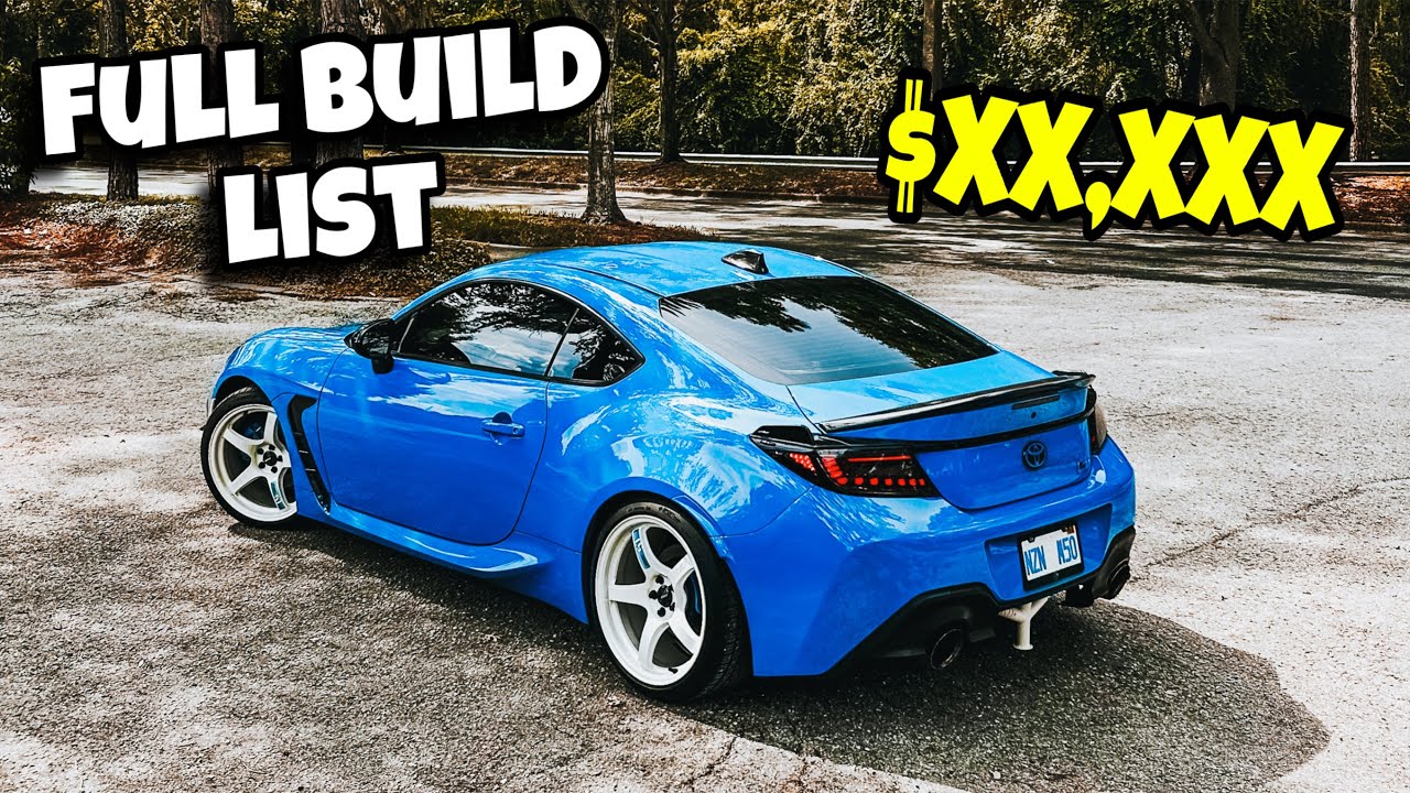How Much It Cost To Build A Toyota GR86! - YouTube