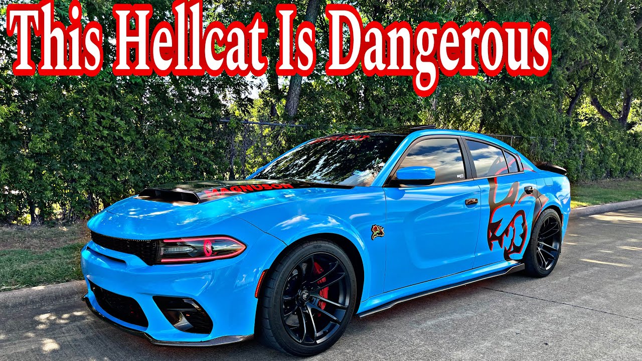 I Drove 1 Of The Worlds Fastest HELLCATS!!! 1200+HP LITERALLY SCARED ME ...