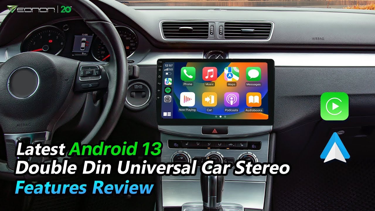 Introducing Eonon UA12S Plus Android 13 double din car stereo | Apple ...