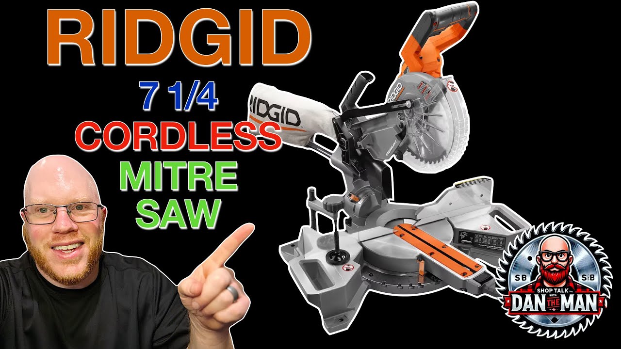 RIDGID 18V 7 1/4" Mitre Saw – Surprisingly Powerful? Full Breakdown! # ...