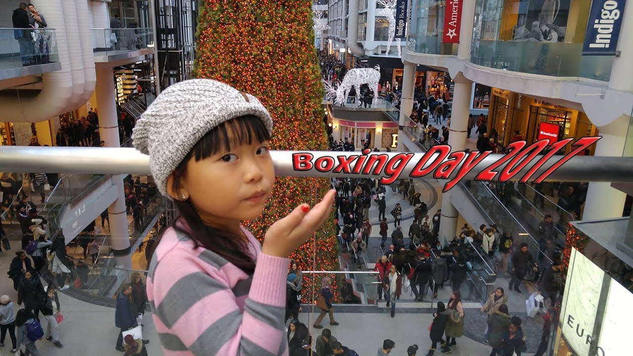 Boxing Day,December 26th 2017 at eaton center - YouTube