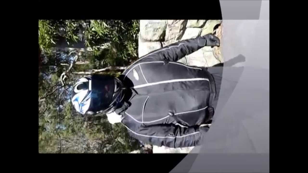 Motorcycle Airbag Jacket Inflation Test - YouTube