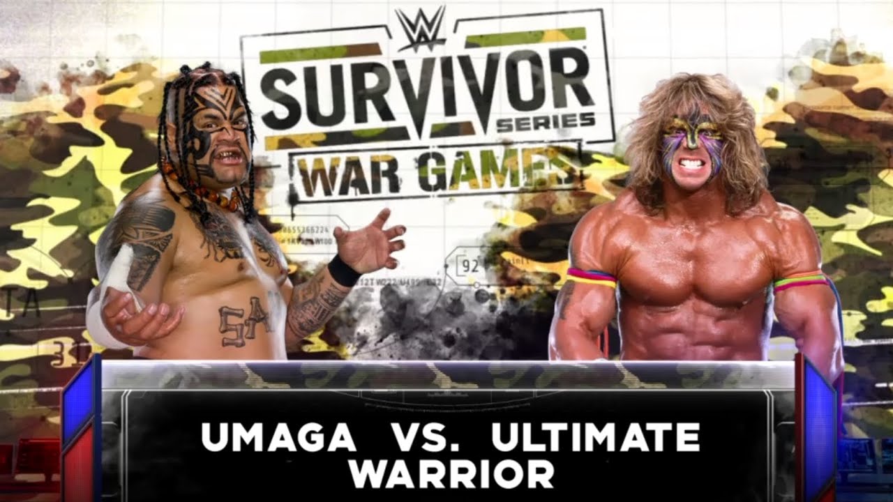 WWE 2K24 - Umaga vs. Ultimate - War Game Match | PS5™ [4K60] - YouTube