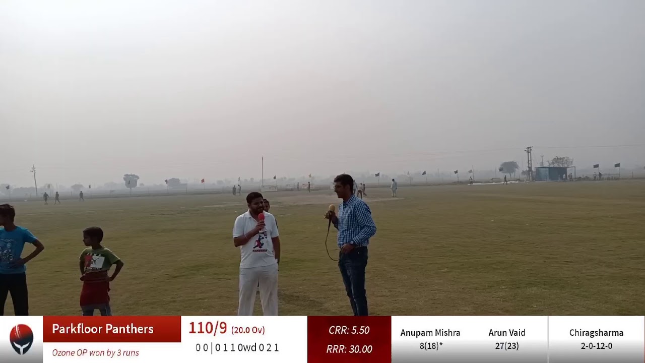 Live Cricket Match | Ozone OP vs Parkfloor Panthers | 07-Nov-20 07:14 ...