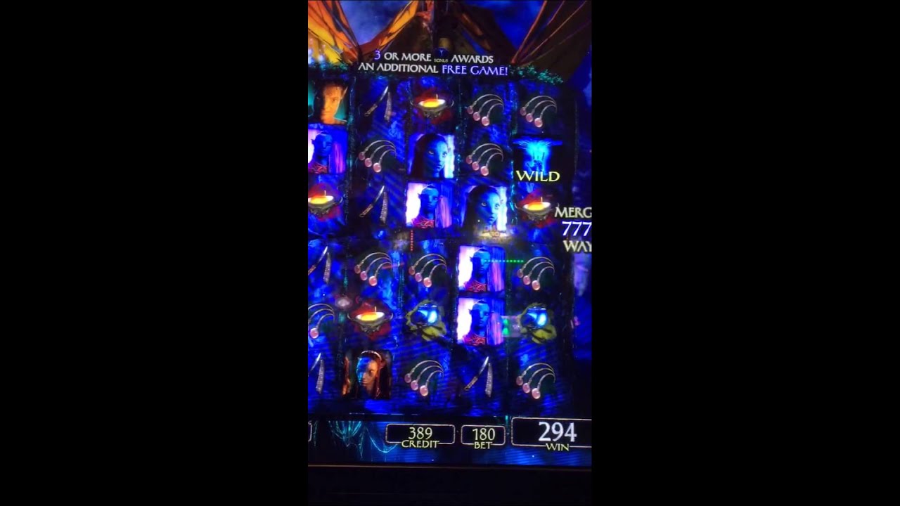 Avatar slot machine free spins bonus - YouTube
