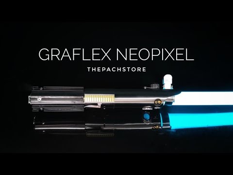 Ultimate Works Graflex custom saber - Most affordable Neopixel fully ...