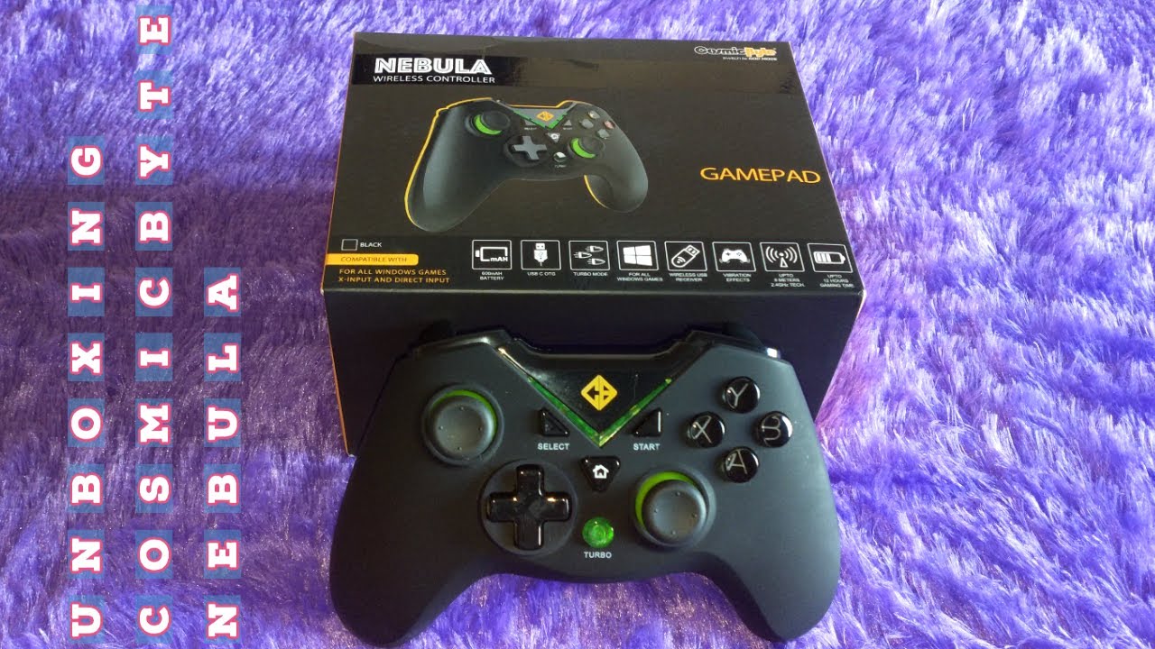 Cosmic Byte Nebula Game Pad Unboxing - YouTube