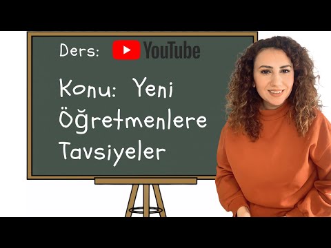 YENİ ÖĞRETMENLERE TAVSİYELER
