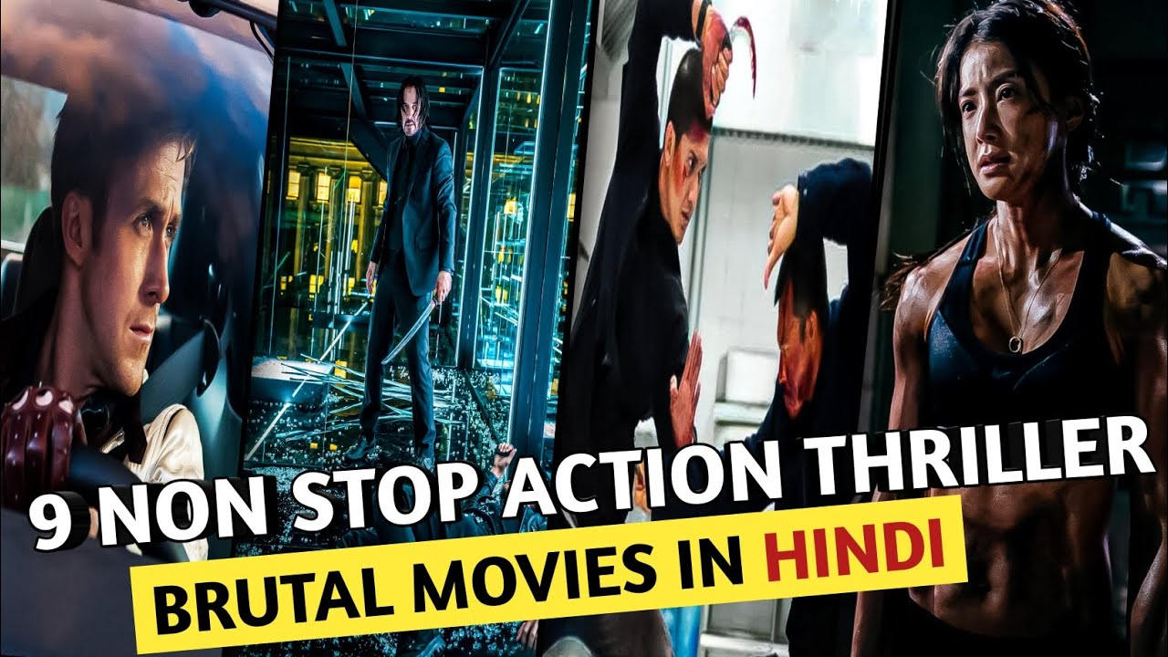 9 NON STOP ACTION Brutal Movies in Hindi || New Best Hollywood Action ...