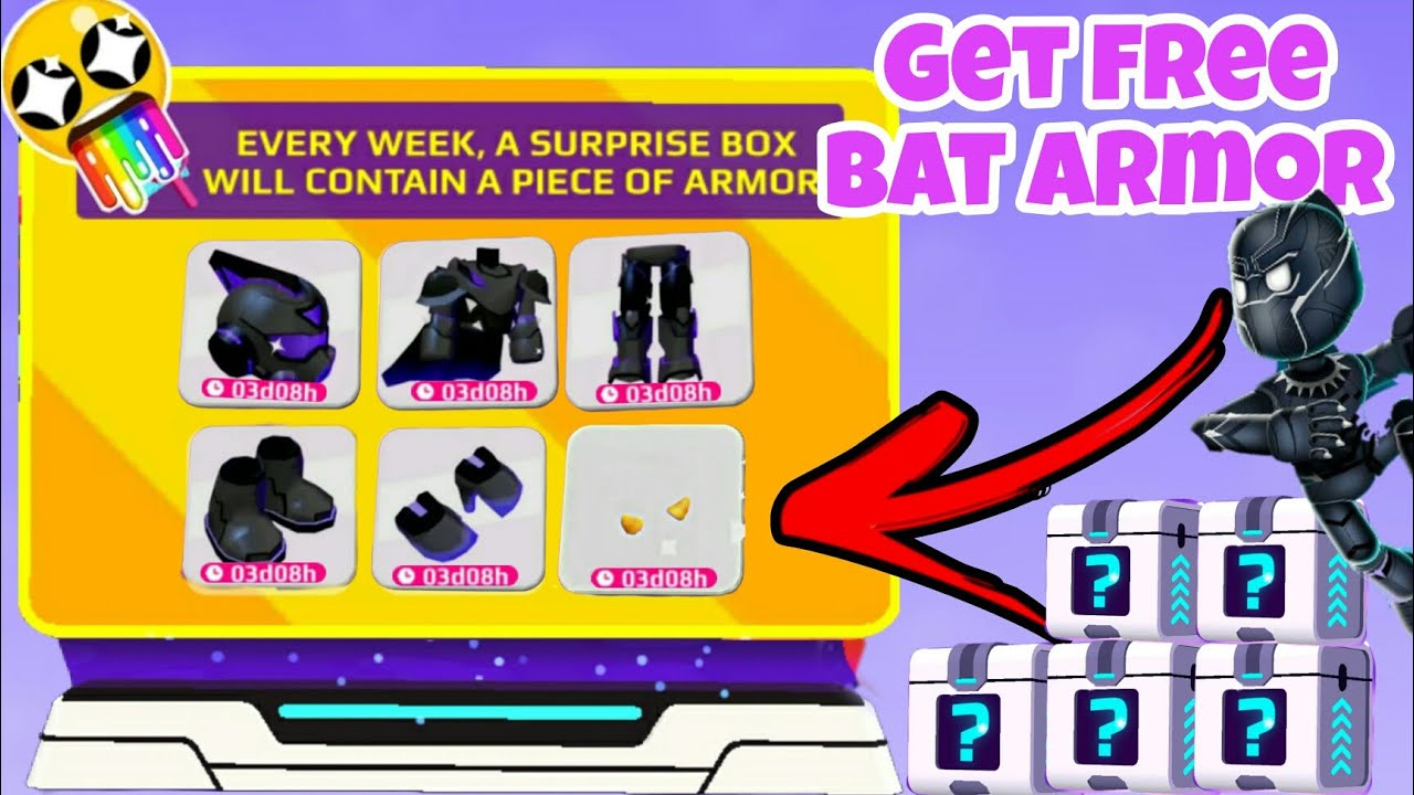 😱Free Bat Armor!😲Surprise Boxes Containing New Armors! ️ #pkxd # ...