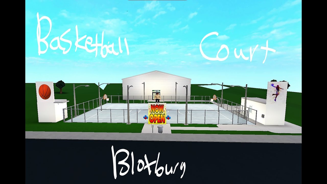 How To Make A Basketball Court On Bloxburg at Martha Ehrlich blog