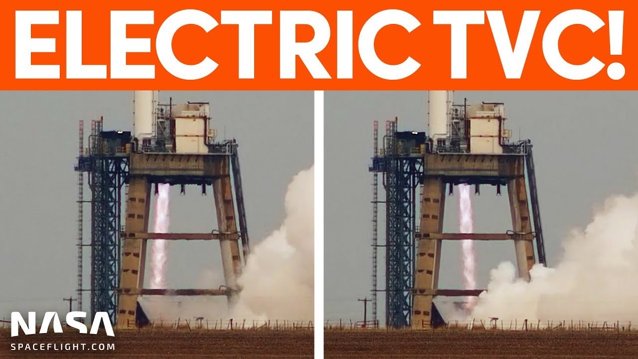 Crazy Fast Gimbal Test of a SpaceX Raptor Engine - YouTube