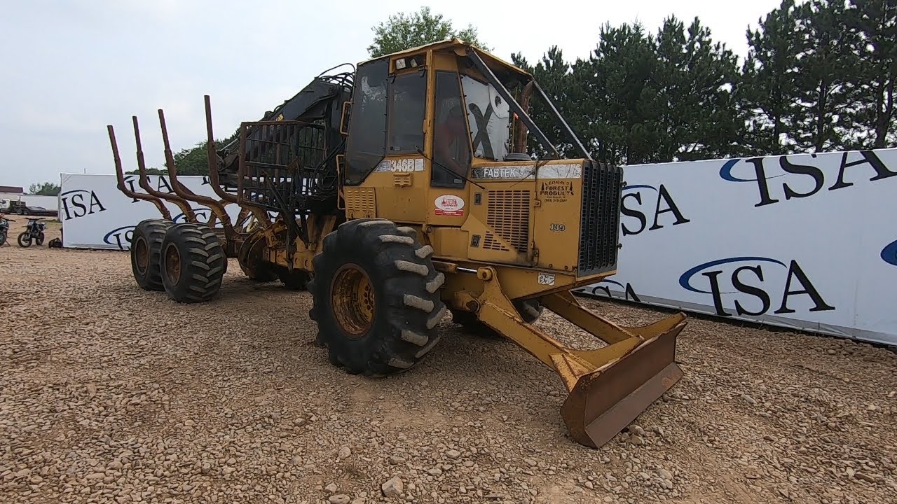 Lot 2191: Fabtek 346B Forwarder Will Be Sold At Auction! - YouTube
