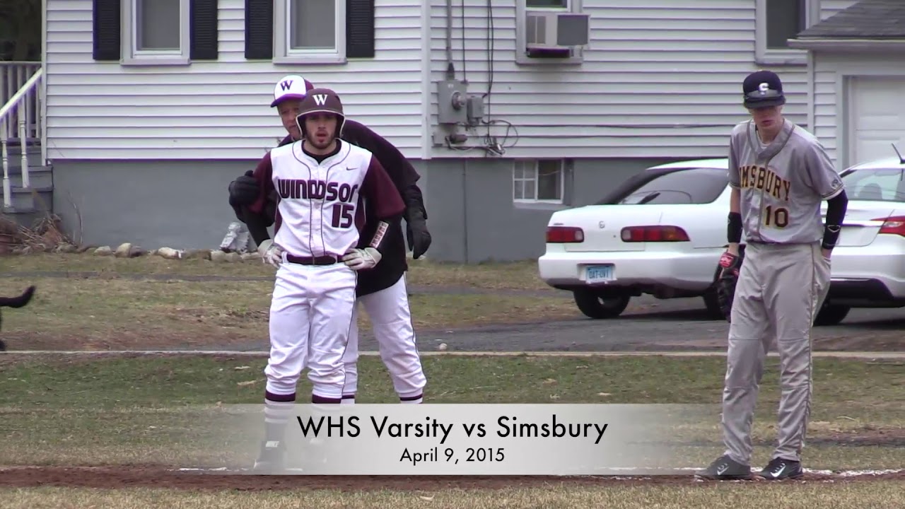 2015 WHS Baseball vs Simsbury - YouTube