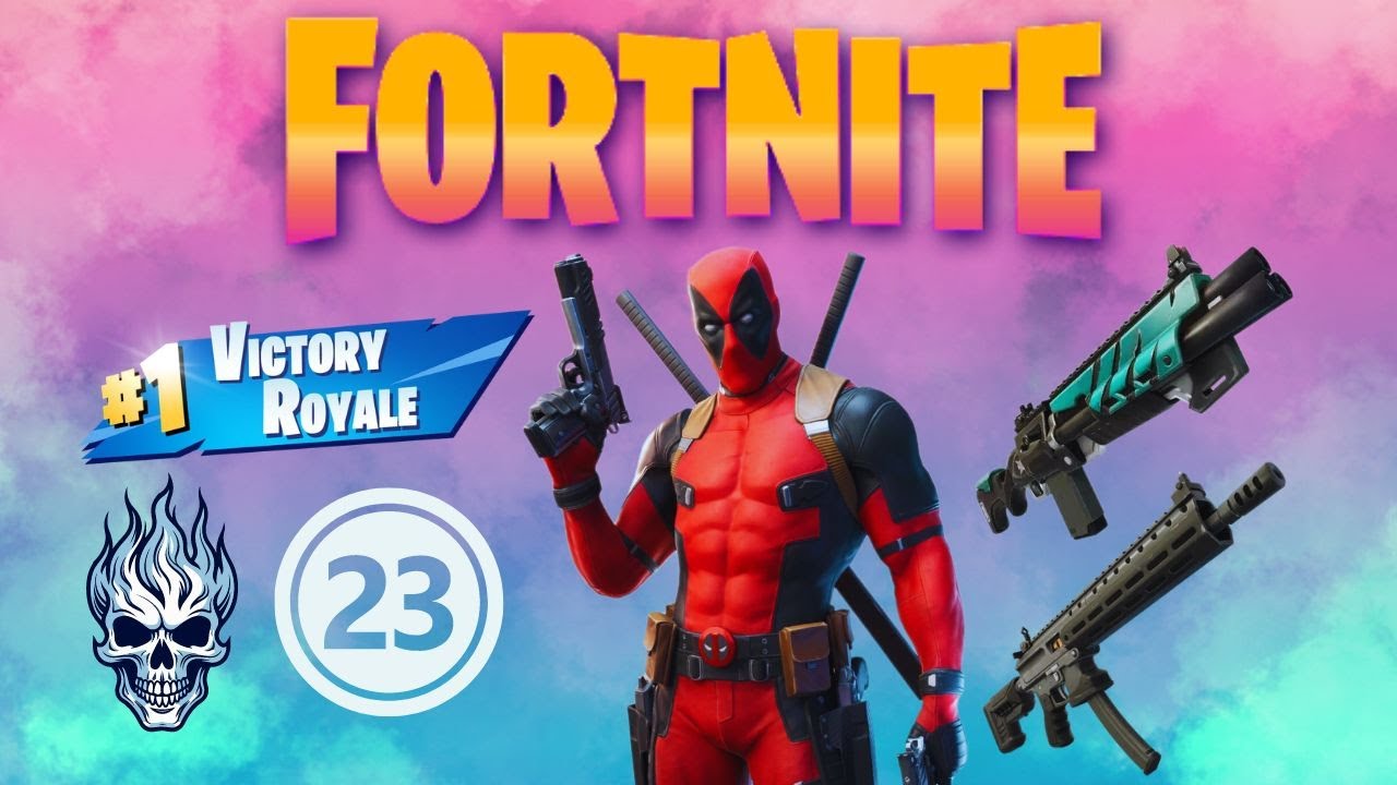 Fortnite: Epic Solo Combat Showcasing the New Deadpool Skin in Action ...