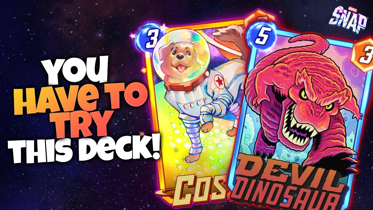 Cosmo and Devil Dino are a NASTY Combo | Best Marvel Snap Decks - YouTube