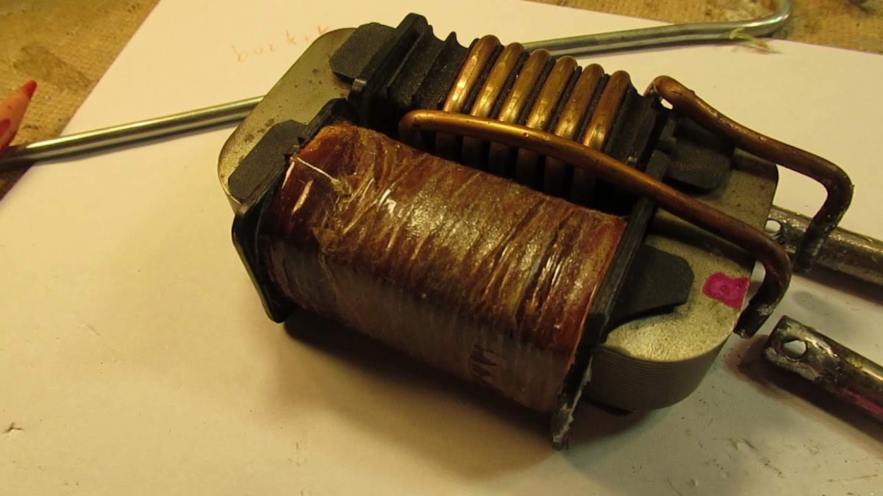 Repairing a soldering iron (transformer type): tips & tricks & more ...