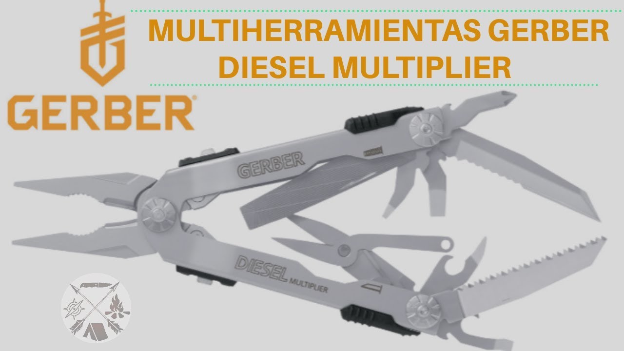 Multiherramientas Gerber Diesel Multiplier - YouTube