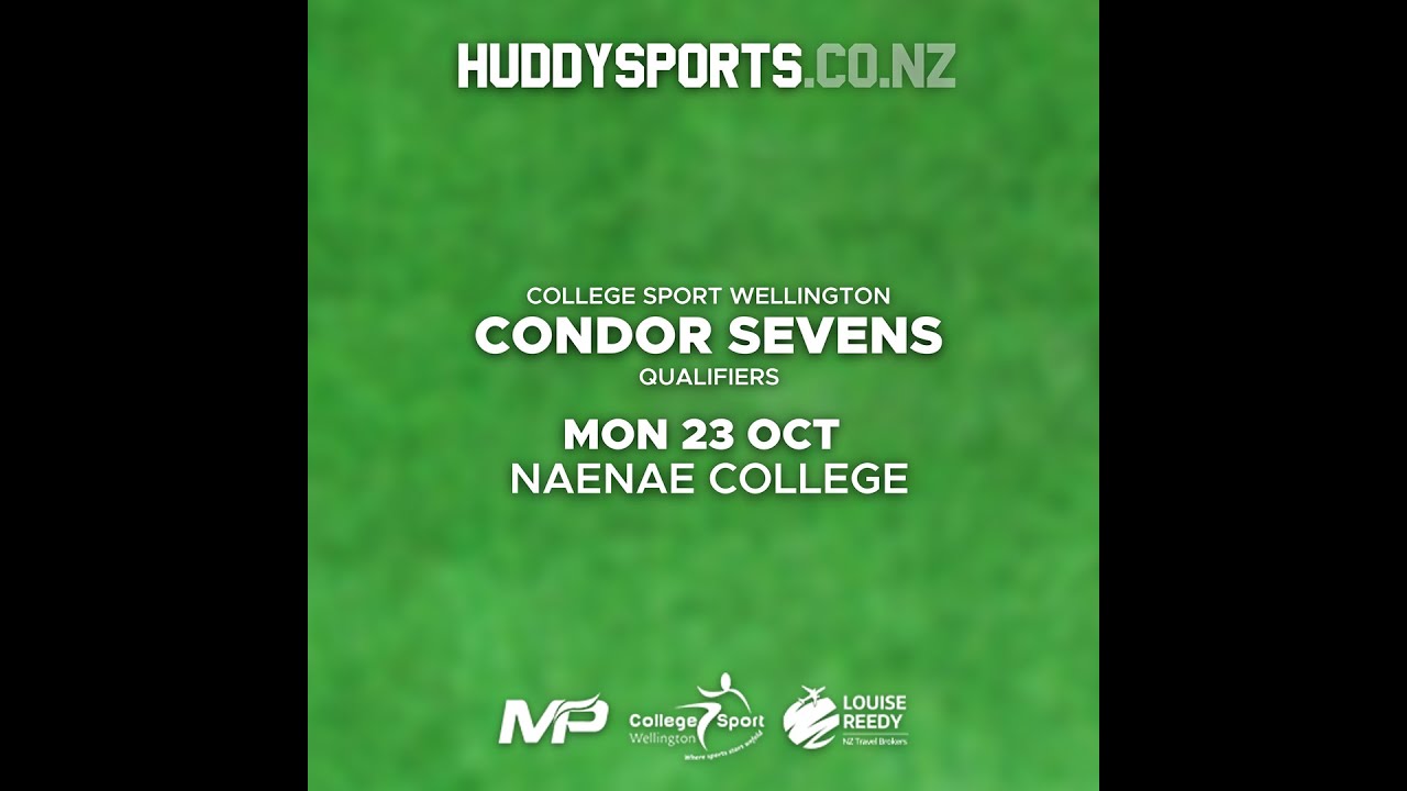 College Sport Wellington Condor Sevens Qualifiers - YouTube