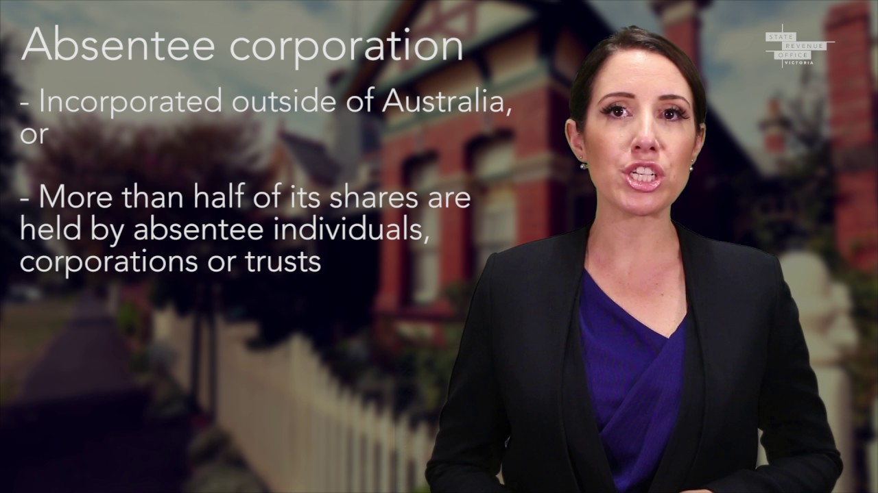 Absentee owner surcharge - YouTube