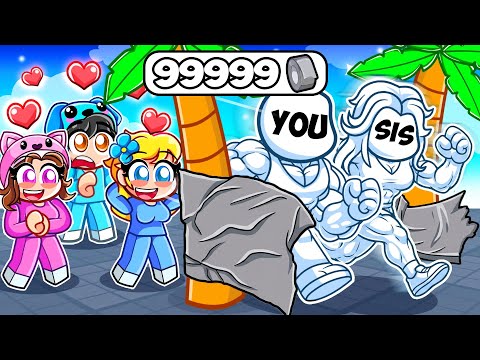 YOU HAVE an OVERPROTECTIVE SISTER in SMASH TAPE Simulator in Roblox!