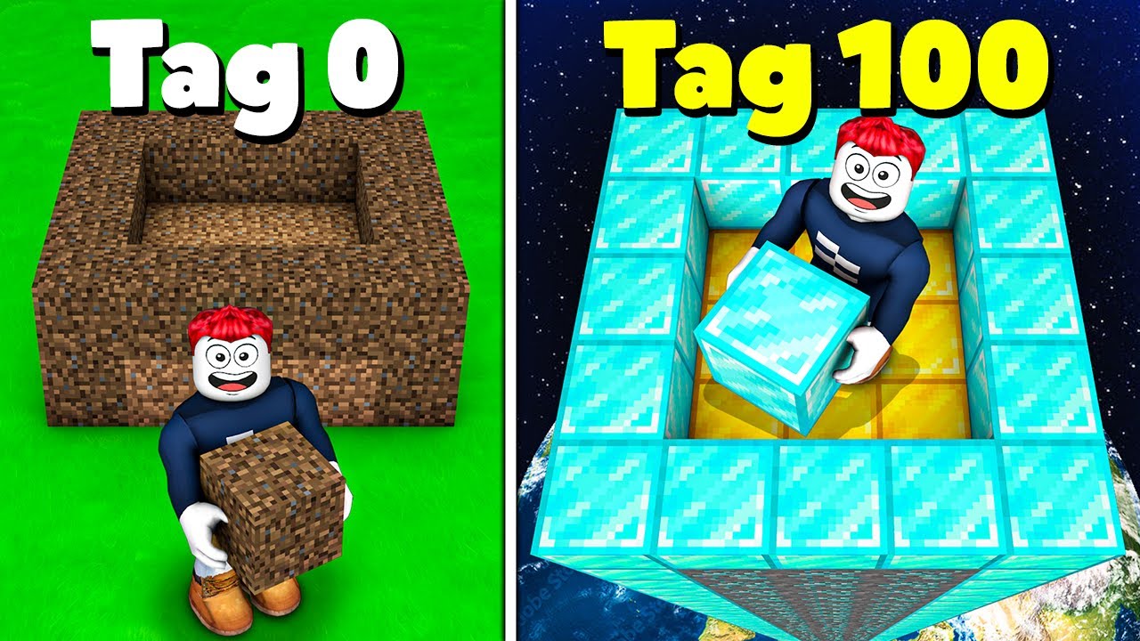 ROBLOX aber DU BEKOMMST JEDE SEKUNDE +1 BLOCK in Roblox! - YouTube