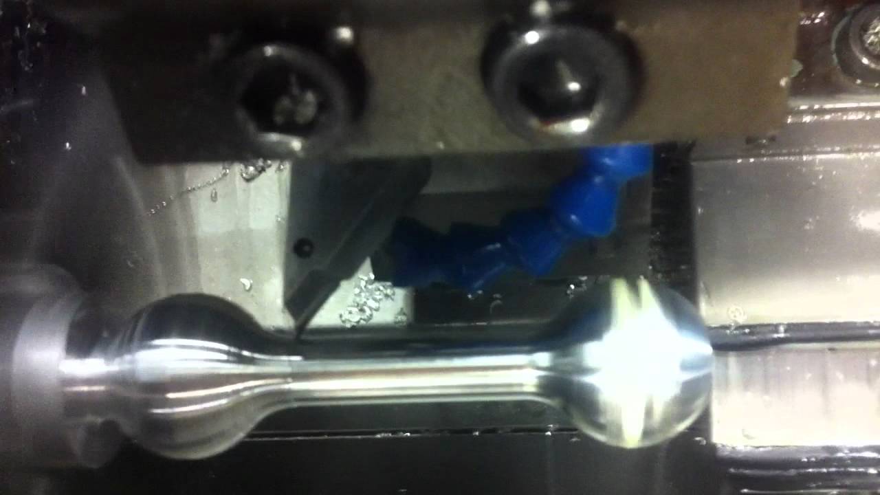 machining dog bones - YouTube