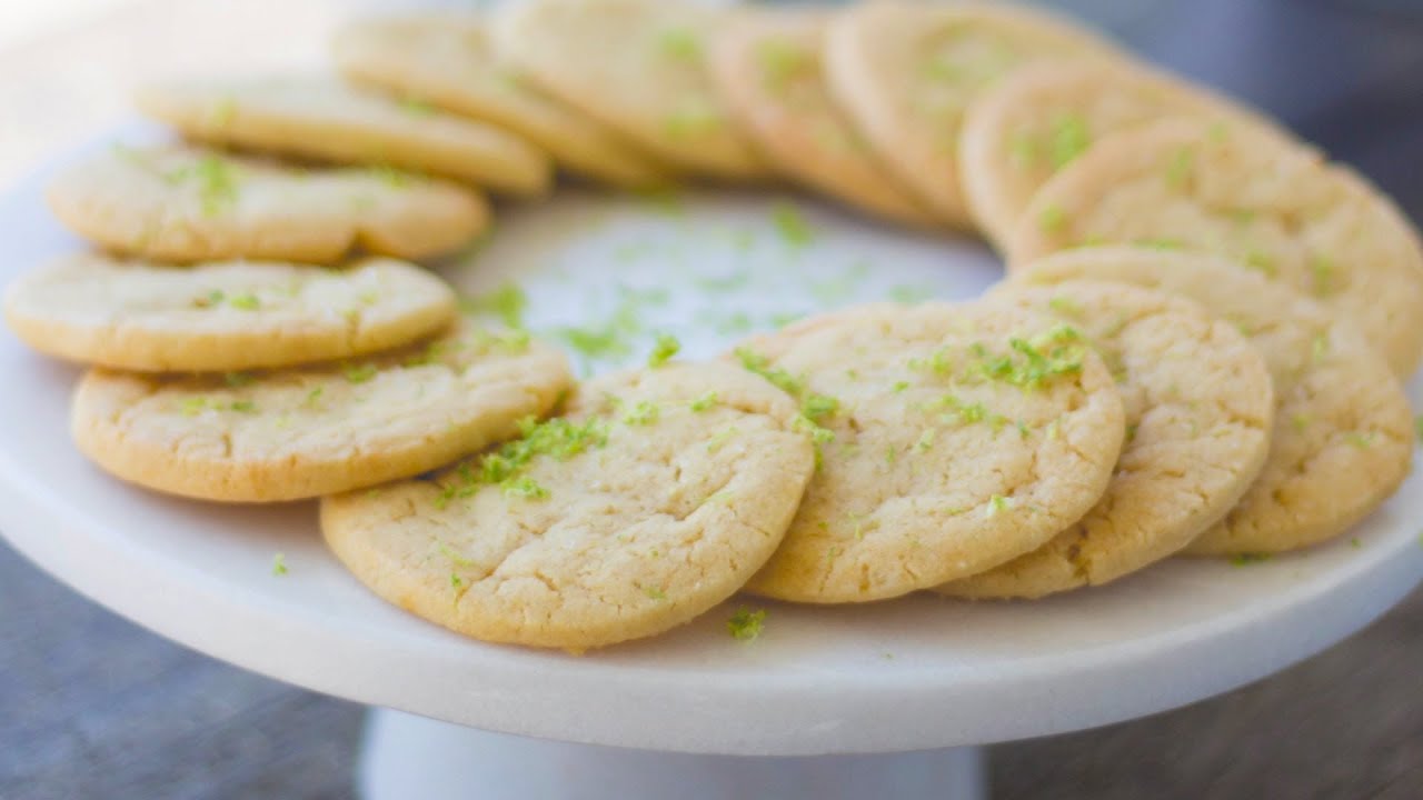 Lime Cutaway Cookies - YouTube